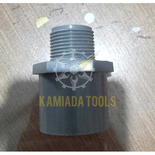 Jual Socket Drat Luar PVC 1 x 3/4"/Sock Drat Luar PVC - Kota Pekanbaru ...