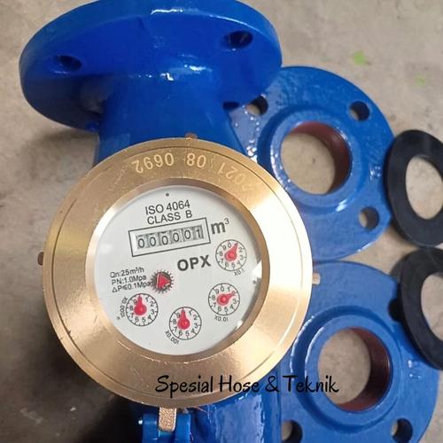 Jual WATER METER FLANGE 2 INCHI 50 METER / METERAN AIR OPX MODEL FLANGE ...