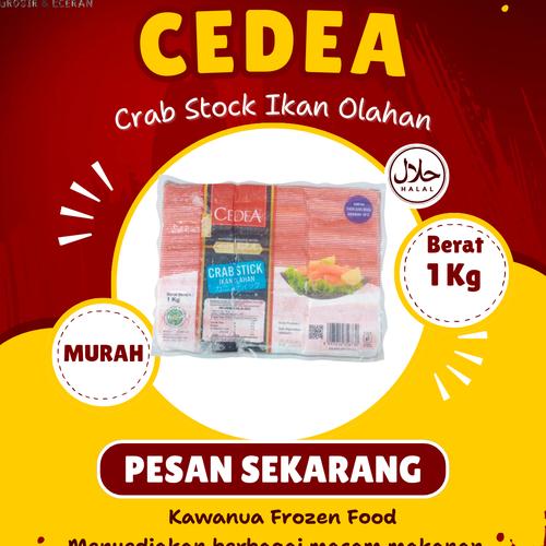 Jual CEDEA Crab Stick Ikan Olahan 1Kg - Kota Tangerang Selatan ...