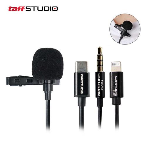 Jual Mic Clip On Kabel TaffStudio Mikrofon Eksternal MIcrophone 3.5mm ...