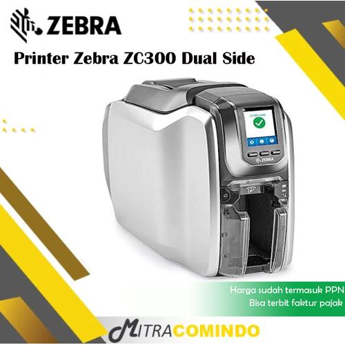 Jual ID Card Printer Zebra ZC 300 Dual Side Printer Kartu Zebra ZC 300 Dual Side - Jakarta Barat ...
