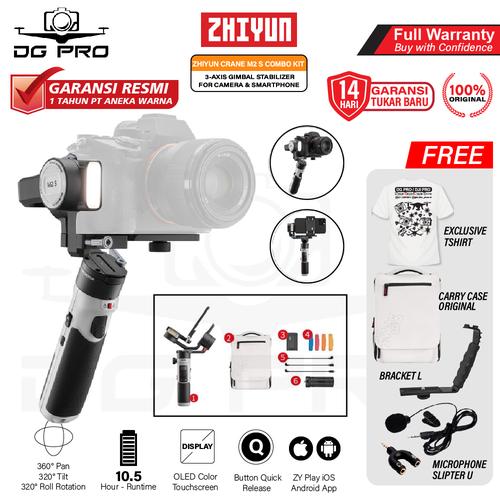 Jual Zhiyun Crane M2S 3-Axis Gimbal Stabilizer HP Camera Zhiyuntech M2 ...
