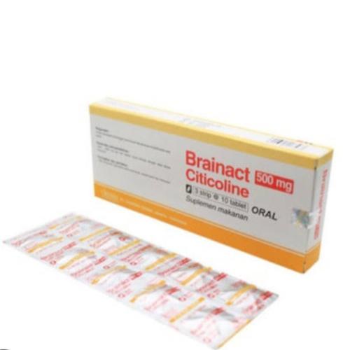 Jual BRAINACT 500 MG CITICOLINE ORAL STRIP ISI 10 TABLET - Kota Depok ...