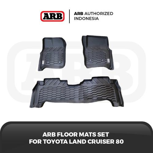 Jual ARB Floor Mats for Toyota Landcruiser 80 Series (Auto Matic ...
