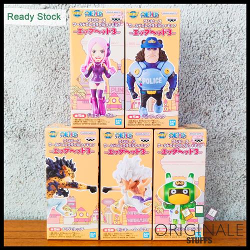 Jual WCF One Piece Egghead 3 Figure Japver Original (Luffy Gear 5 Lucci ...