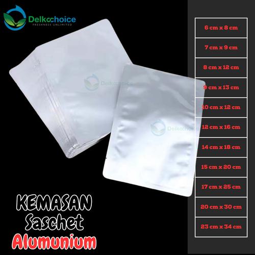 Jual PLASTIK SACHET / SASET PURE ALU ALUMUNIUM FOIL PAX - ALU 80, 15cm ...