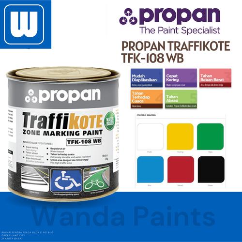 Jual PROPAN TRAFFIKOTE Cat Marka Jalan Waterbased (1 KG) - Kuning ...