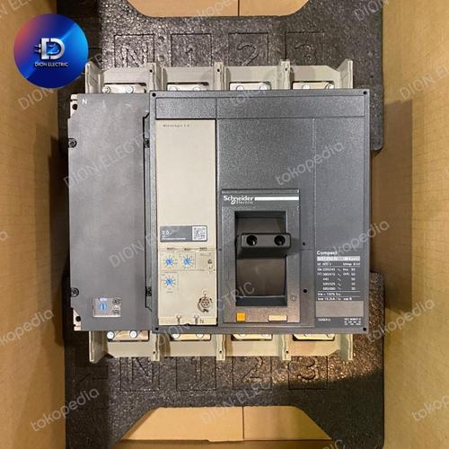 Jual SCHNEIDER MCCB BREAKER 50KA NS1250N 4P 1250A MICROLOGIC 5.0 ...