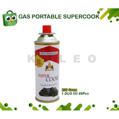 Jual SUPERCOOK / SUPER COOK 235 gr | Gas Tabung / Kompor Portable ...