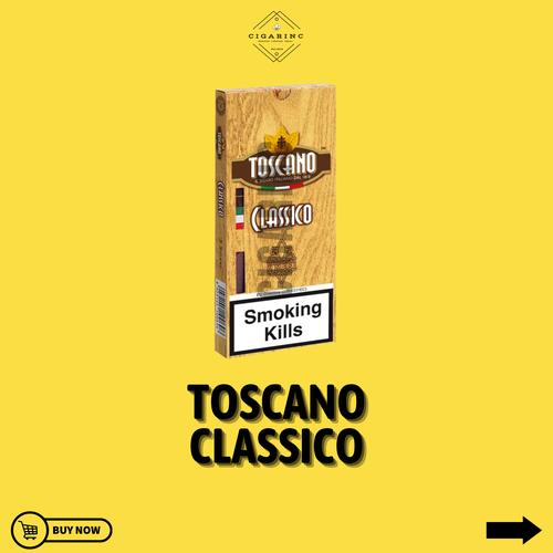 Jual Cigar / Italian Cigar - Toscano Classico - pack of 5 - Kota Surabaya - cigarinc88 | Tokopedia