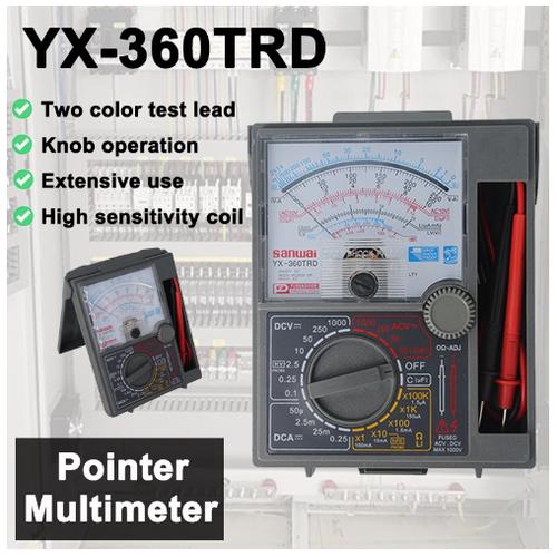 Jual Multimeter Protection DC AC Test Analogue Multi Tester Manual ...