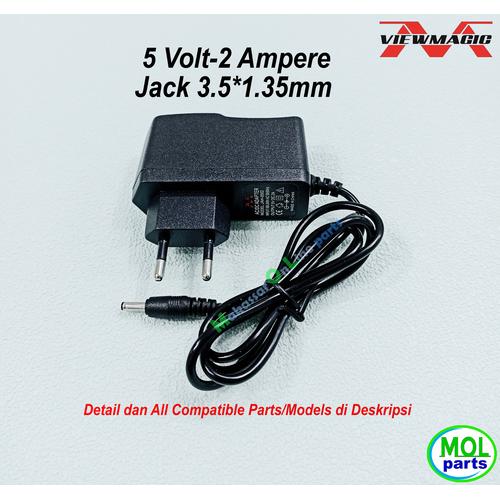 Jual Adaptor 5V 2A Modem Router CCTV Adaptor 5 Volt 2 Ampere jack kecil ...