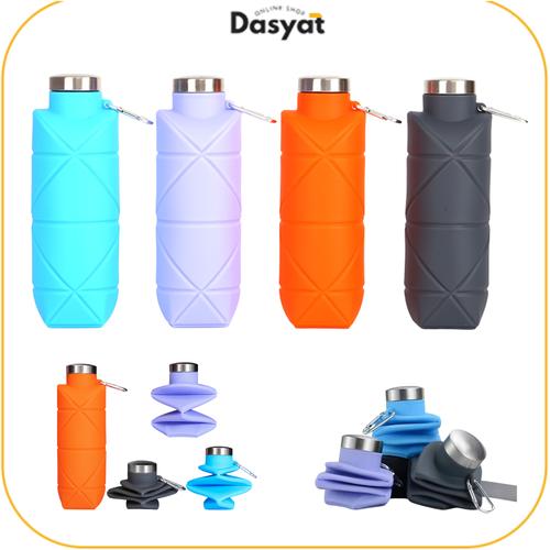 Jual DOS Botol Air Minum Lipat 700ml Botol Air Silikon Bebas BPA Tempat ...