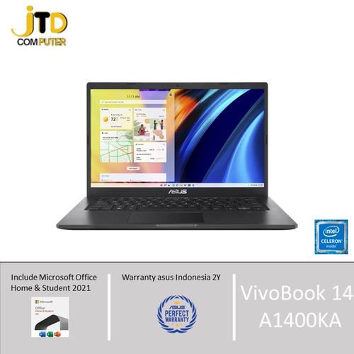 Jual Asus VIVOBOOK 14 A1400KA-FHD512 N4500 8GB 512GB FHD W11 OHS - 4GB ...