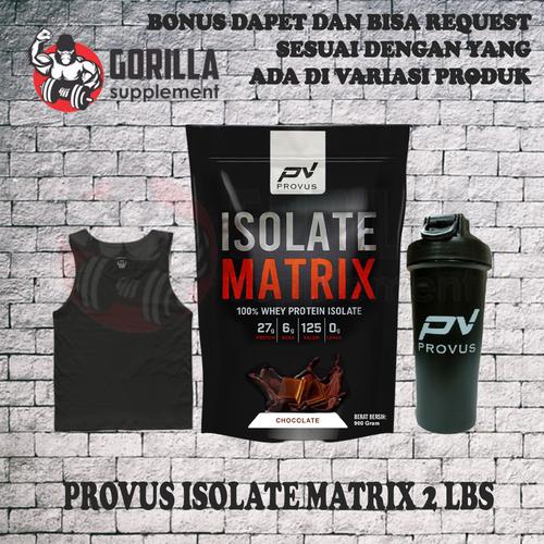 Jual PROVUS isolate Matrix 300 Gram 100% Whey Protein isolate PV ...