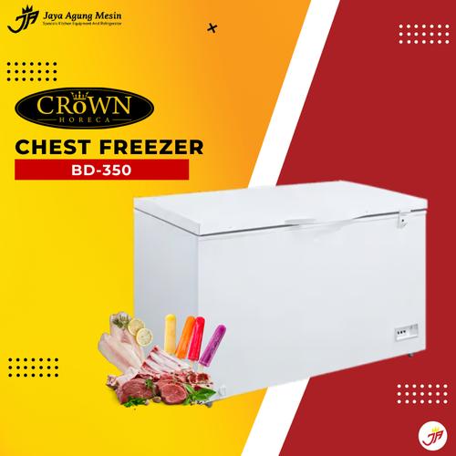 Jual Chest Freezer Box Crown Horeca BD-350/Freezer 300liter Crown B-350 ...