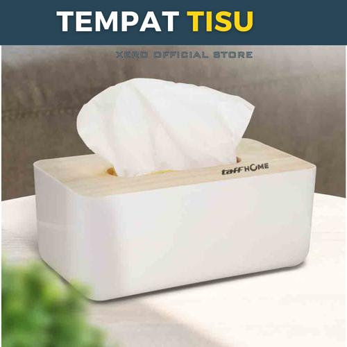 Promo Tissue Box Kotak Tempat Tisu Putih Kayu Minimalis dengan holder ...