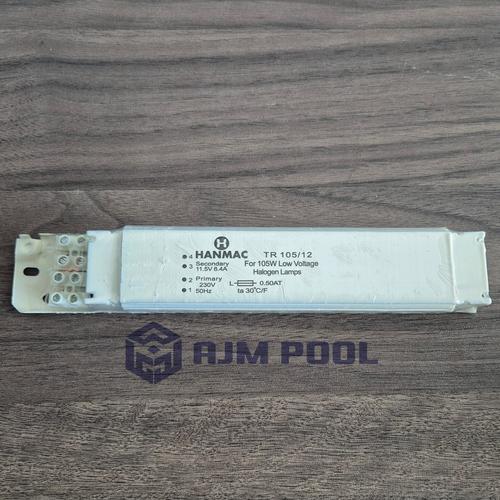 Jual Trafo Halogen Hanmac 105 watt 12 volt | Trafo Lampu Halogen - Kota Denpasar - AJM Pool ...