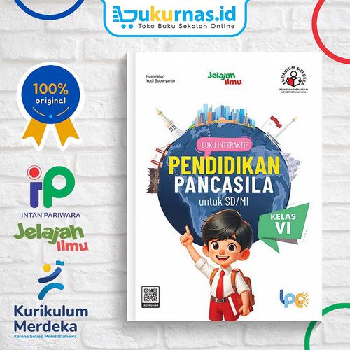 Jual Buku Pendamping(Buku Interaktif) Pendidikan Pancasila SD/MI kelas 6 Kurikulum Merdeka ...