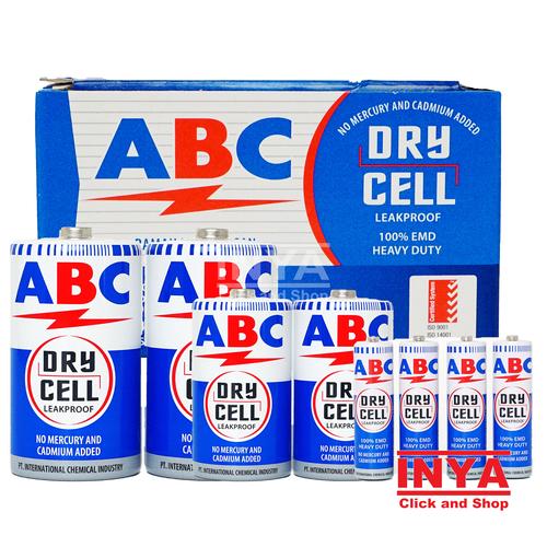 Promo Baterai ABC Size AA, C, D 1.5V BOX - Battery - AA BOX - Jakarta ...