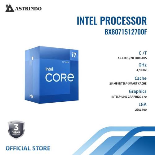 Jual [Promo] Intel Processor Core I7-12700F 25M Cache, Up To 4.90 Ghz Box Lga 1700 - Jakarta ...