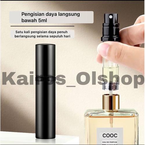 Jual Botol spray 5 ml atomizer aluminium portable travel size bisa isi ...