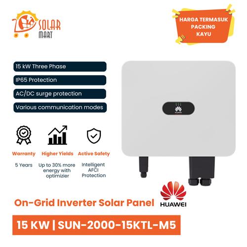 Jual Huawei 15 kW On Grid Inverter SUN-2000-15KTL-M5 Three Phase ...