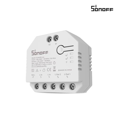 Promo Sonoff Smart Switch DualR3 Lite breaker wireless Switch Smart Home - Jakarta Pusat ...