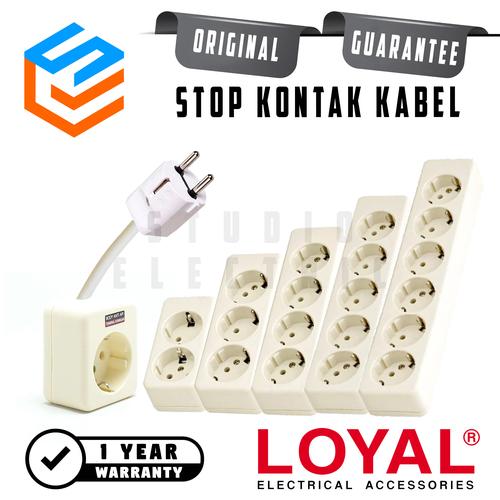 Jual Loyal Stop Kontak Terminal Kuningan Colokan Steker Arde + Wilson ...