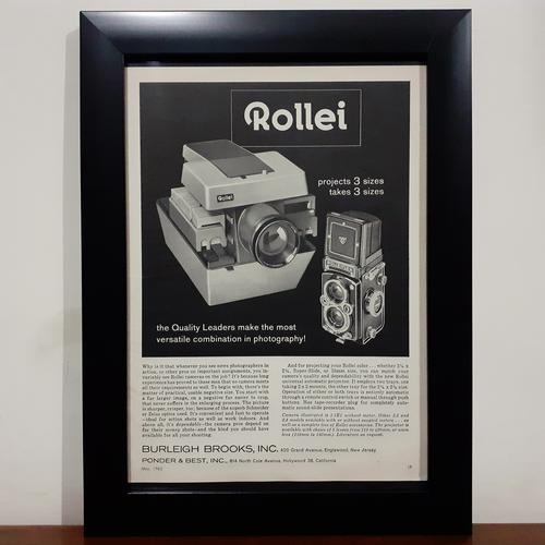 Jual Iklan Jadul ROLLEI Rolleiflex - Wall Decor Pajangan Vintage Old ...