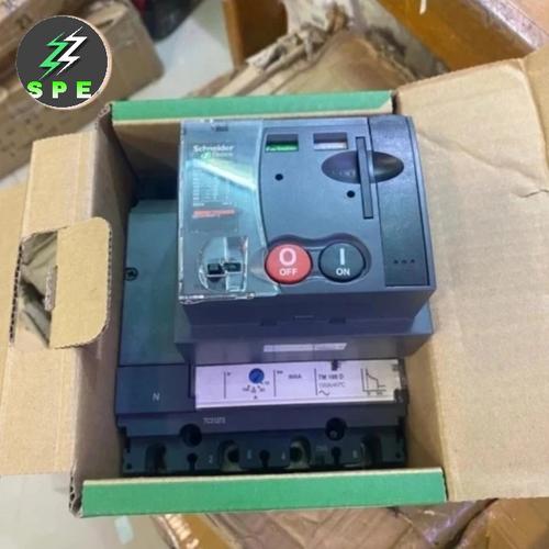 Jual MCCB Schneider NSX160F Komplit Motorized UVT 4P 125A 36kA Original ...