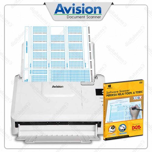 Promo Scanner Avision Periksa Nilai TOEFL & TOEIC AV332U - 40 Lembar ...