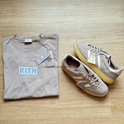 Jual Ronnie Fieg CLARKS X KITH Adidas Gazelle Indoor & Logo Tee ...