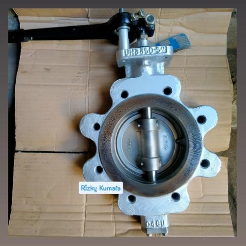 Jual Butterfly Valve Lever Handle Type LUG 5" Inch PN16 Body WCB - Kota ...