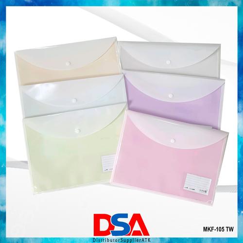 Jual MAP KANCING F4 TOW TONE MAP KANCING PALSTIK MAP DOKUMEN - Hijau ...