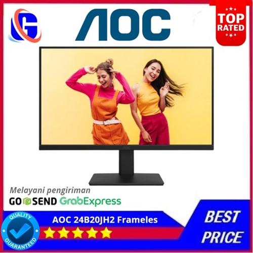 Jual AOC 24B20JH2 Frameless Monitor AdaptiveSync (23.8"/IPS/1ms/100Hz ...