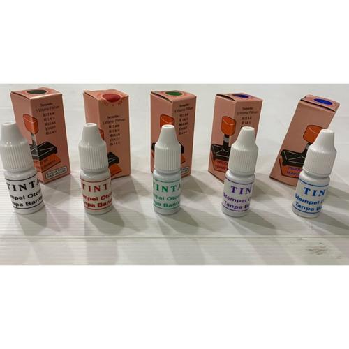 Jual tinta stempel otomatis tinta stempel manis warna warni - hitam ...