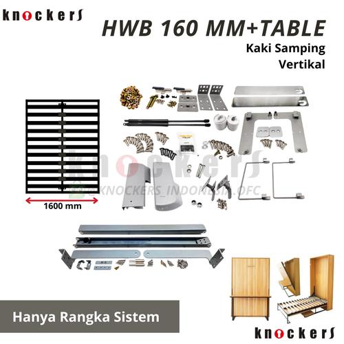 Jual HIDDEN WALL BED / HWB / KNOCKERS INDONESIA - HWB 160 VERTIKAL KAKI ...