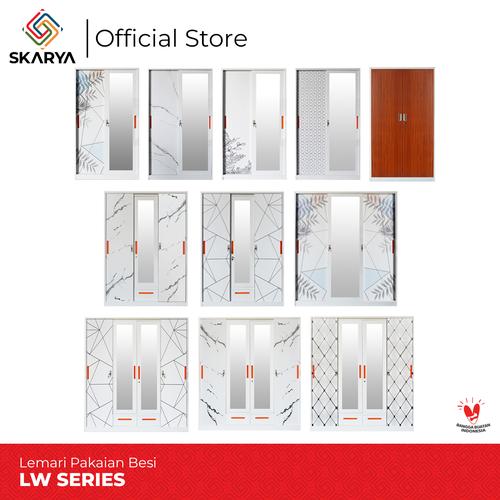 Promo Lemari Baju Besi Lemari Pakaian Besi Lemari Metal LWD Series ...