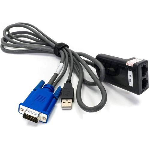 Jual IBM 1,5M USB KVM CONVERSION CABLE EXTENDER ADAPTER / RJ45 TO USB ...