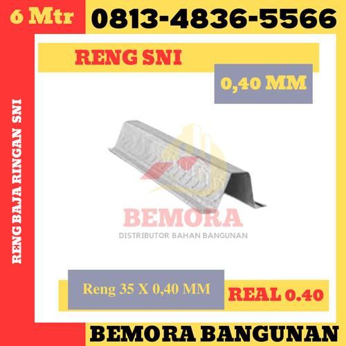 Jual Reng Baja Ringan SNI R30 0.40 mm (0.40) Premium panjang 6 meter ...