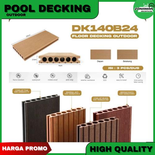 Jual PROMO! Pool deck Pooldeck WPC Kolam Renang | Decking WPC Outdoor ...