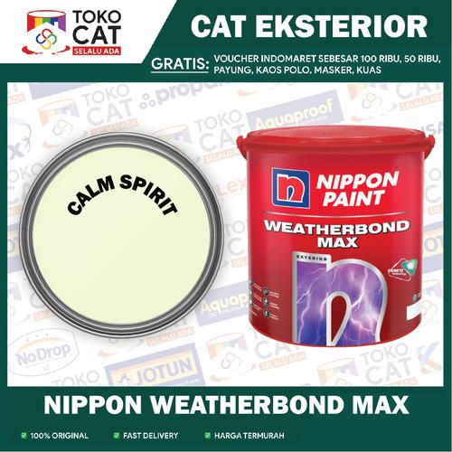 Jual CAT EXTERIOR NIPPON WEATHERBOND MAX WARNA CALM SPIRIT UKURAN 2.5 ...