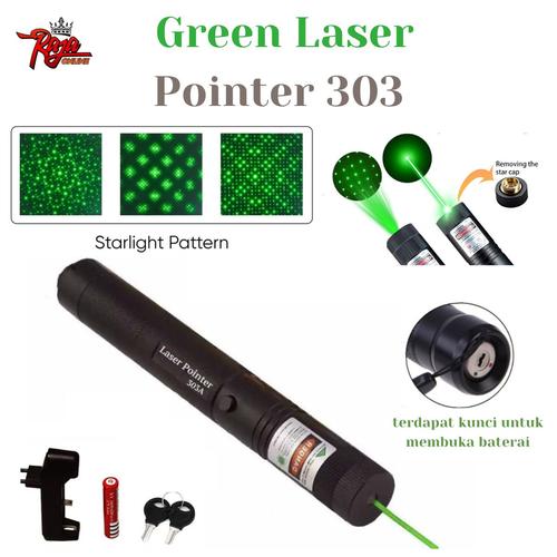 Jual LASER-Green Laser Pointer 303 Laser Hijau Laser Kunci Pengaman - Kab. Tangerang - Raja ...