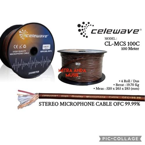 Jual Kabel Audio Celewave CL-MCS 100C 100 Meter Stereo Microphone Cable ...