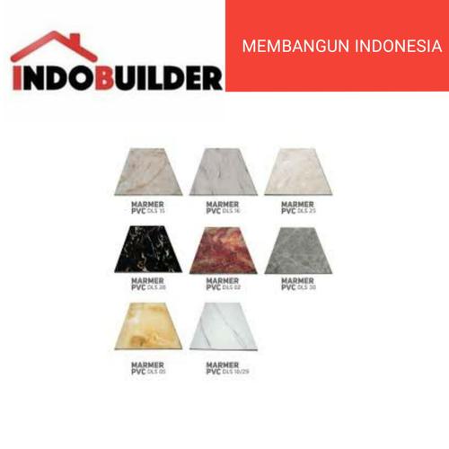 Jual PANEL DINDING MARMER PVC TIPE DLS TEBAL 3 MM UKURAN 1.2 X 2.4 ...