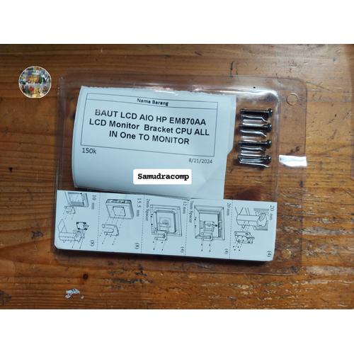 Jual Baut LCD AIO HP EM870AA LCD Monitor Bracket CPU ALL IN One To ...