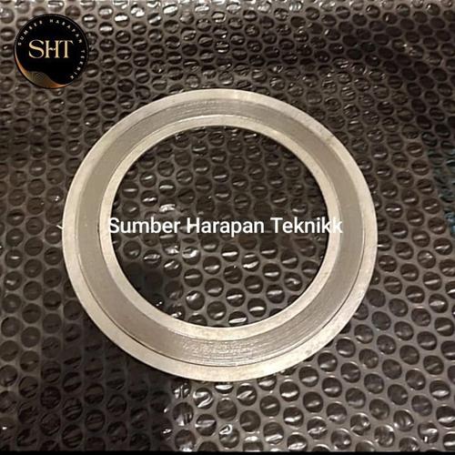 Jual Spiral Wound Gasket SS304 JIS 10K 3"Inch / SWG Stainless 304 DN80 ...
