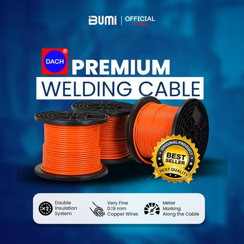 Jual Kabel Las DACH Orange 50mm - 70mm Premium - 50mm2x100M - Jakarta ...