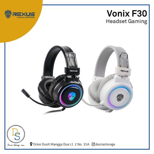 Jual Rexus Headset Gaming Vonix F30 - Hitam - Jakarta Pusat - dunia ...